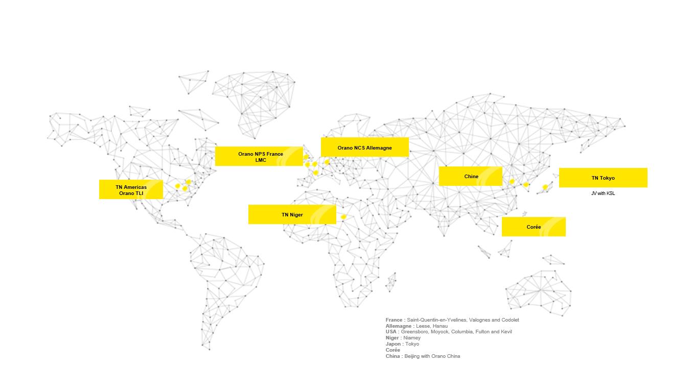 Transport et logistique nucléaire | Orano